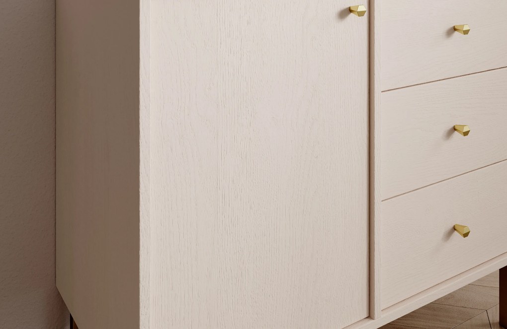 ADRK Furniture Komoda 1D 3S Tili ADRK-CHES-TIL-1D-3S-BS