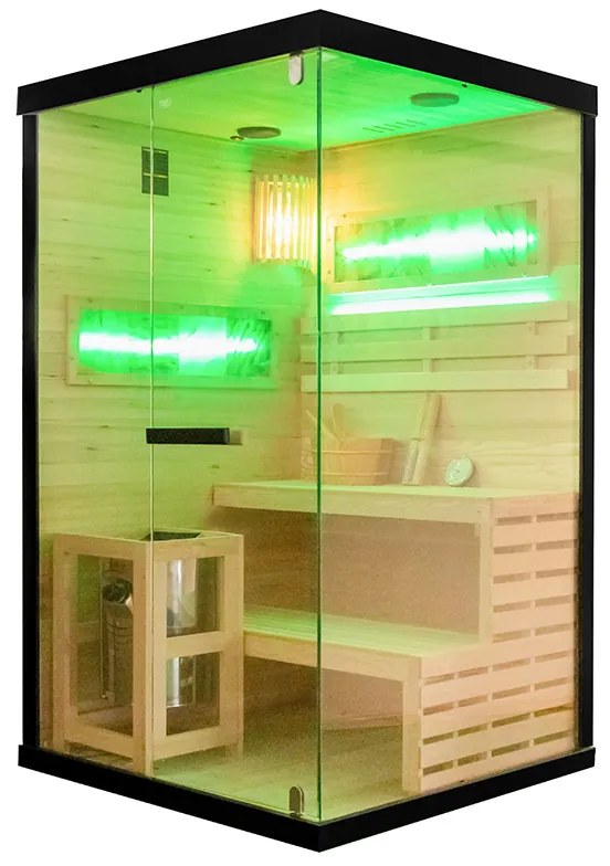 BPS-koupelny Finská sauna Relax HYD-4781 120x120, 2 osoby