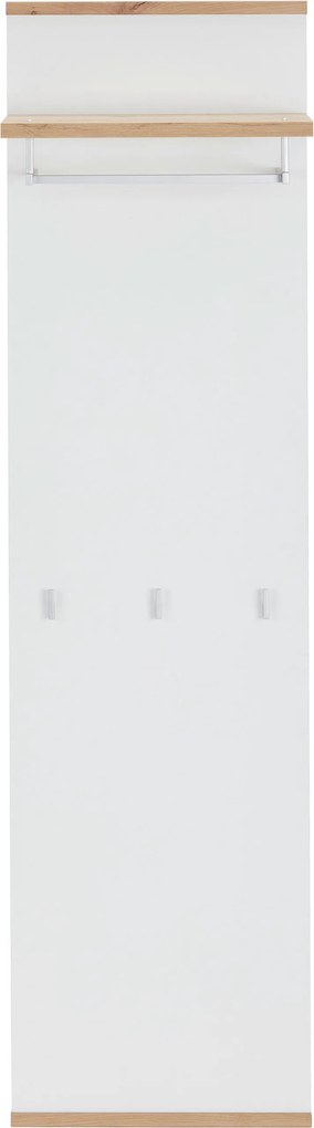 XXXLutz ŠATNÍ PANEL, bílá, dub artisan, 45/169/28 cm Xora - Šatní panely - 002427002528