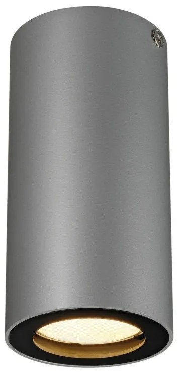 Stropní svítidlo ENOLA B CL-1 stropní stříbrnošedá / černá 230V - BIG WHITE