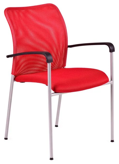 Office Pro Office Pro jednací židle Triton Gray Červená DK 13
