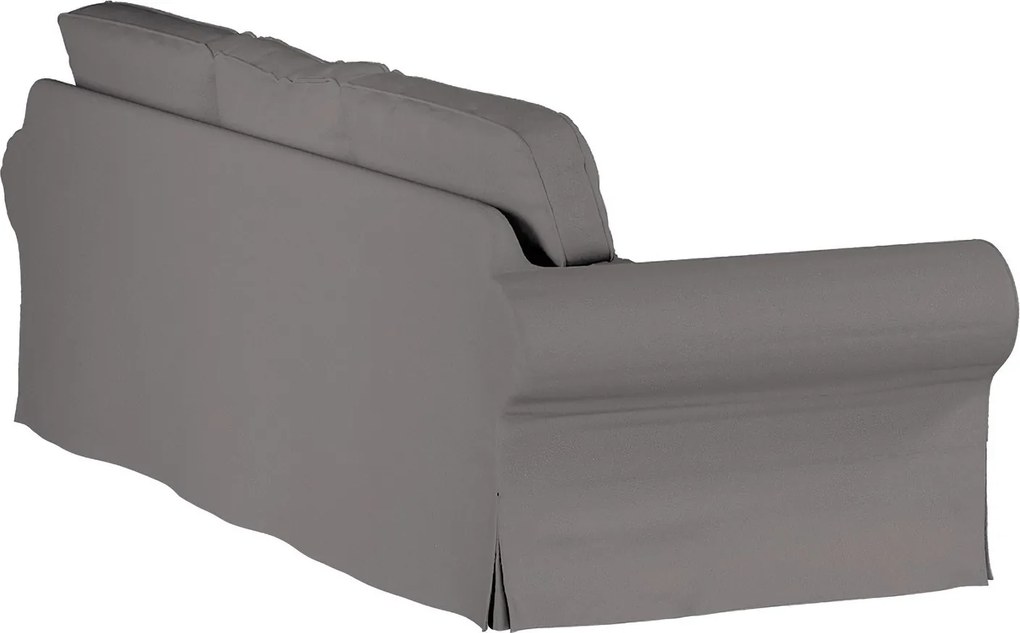 Potah na pohovku IKEA Ektorp 3-místná rozkládací, NOVÝ MODEL 2013 barva béžová látka pletený vzor