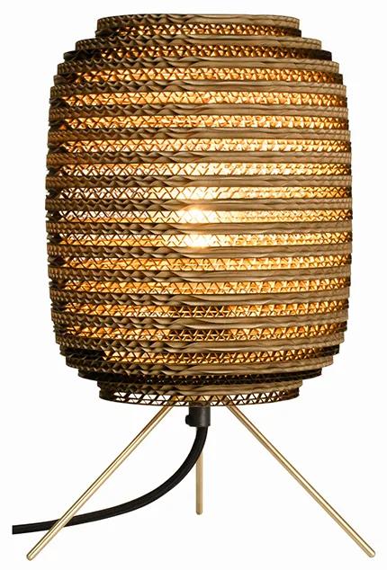 Stolní kartonová lampička Ausi Table Dekor: Přírodní
