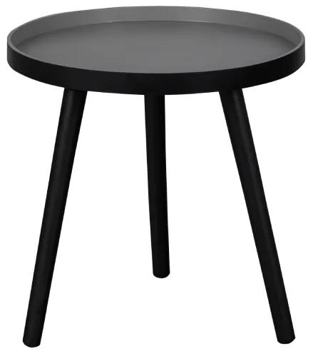 Sasha konferenční stolek černý 41x41