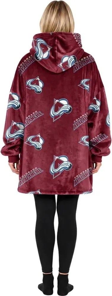 Mikinová televizní deka NHL Colorado Avalanche - vel. S