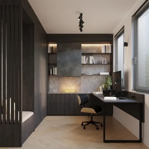 Stolní lampa SOLLUX KARBON černá GU10 1x10W bez žárovky SL.1586
