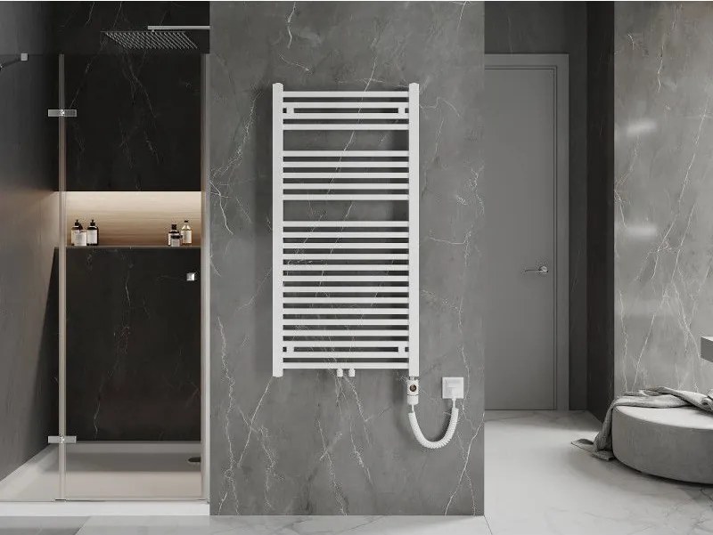 Mexen Pluton, elektrické topné těleso 1200x600 mm + topná tyč 900 W, bílá, W106-1200-600-2900-20