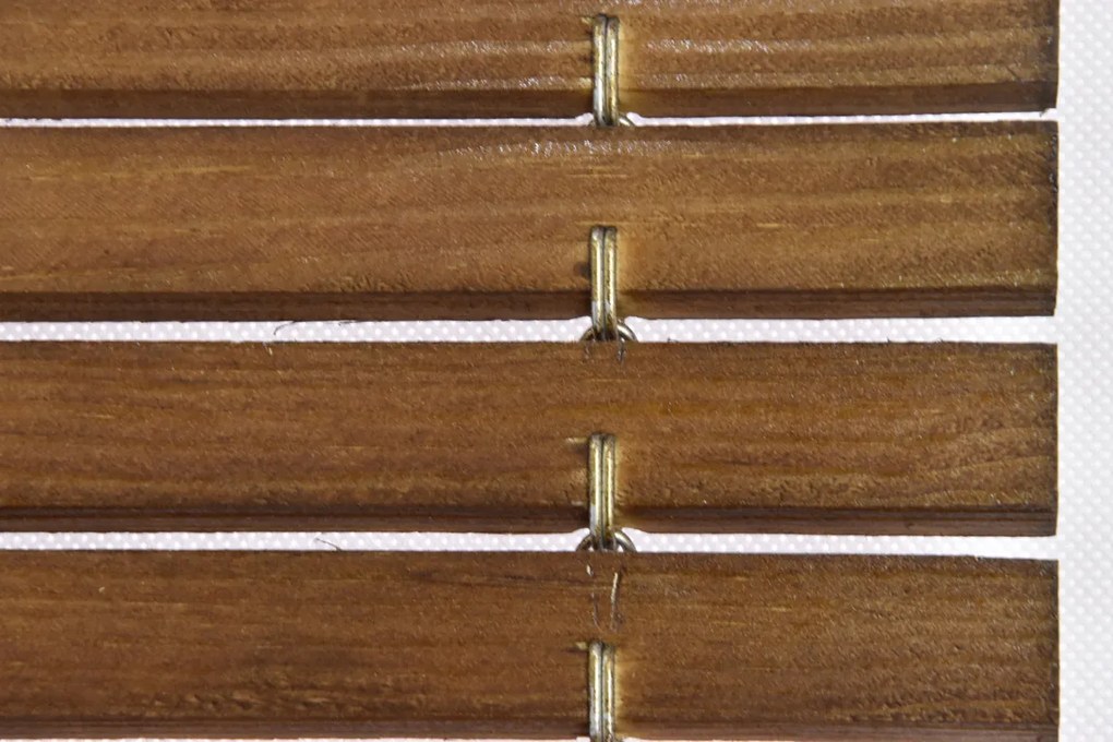 Vingo Dřevěná roleta na pergolu - hnědá Šířka rolety: 100 cm, Rozvin rolety: 150 cm