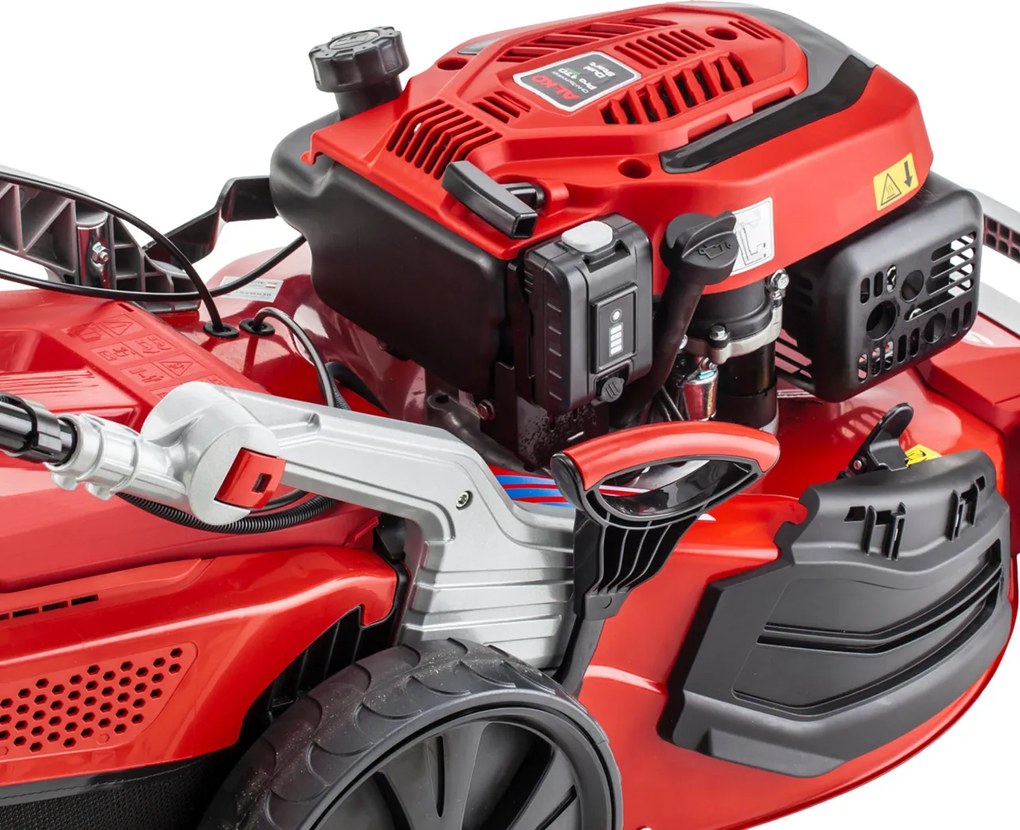 AL-KO Solo 5254 VSED-A – Benzínová sekačka s elektrostartem a variabilním pojezdem, 51 cm (127719) + Montáž a olej