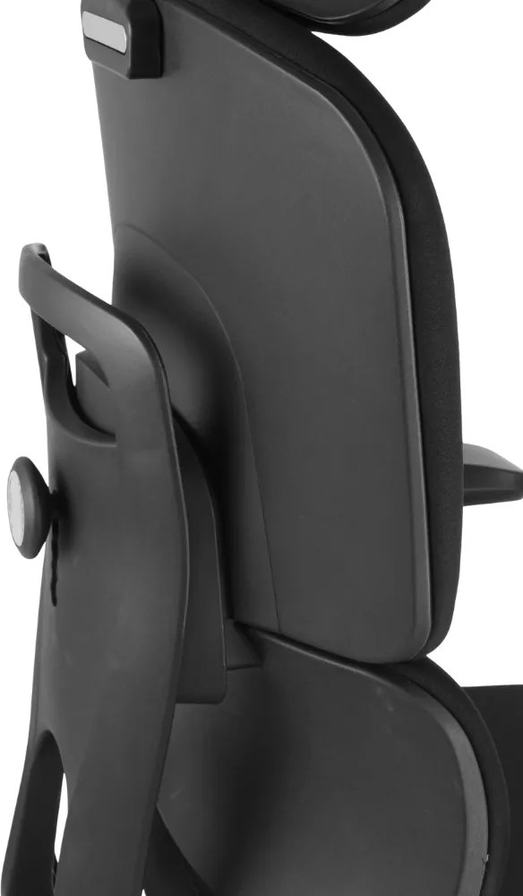 Kancelářská ergonomická židle Neoseat ROBIN — černá, nosnost 150 kg