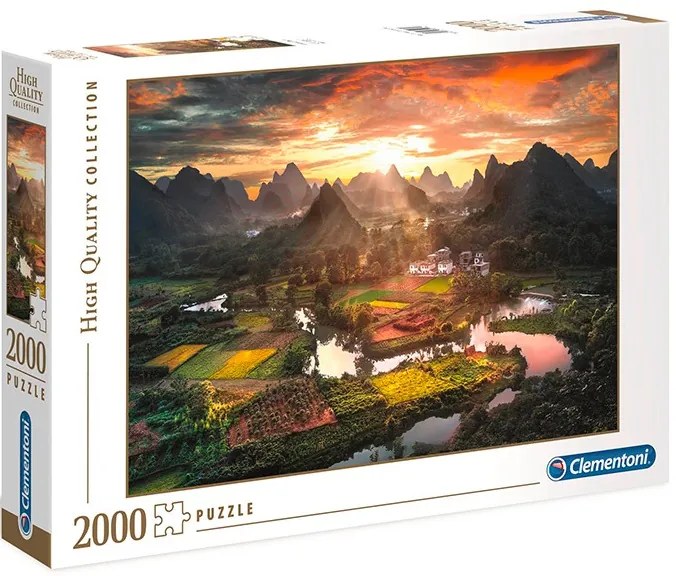 Clementoni - Puzzle 2000 View of China