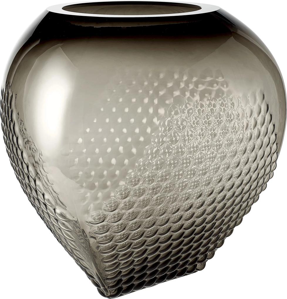 Váza Bramble 37 cm transparentní