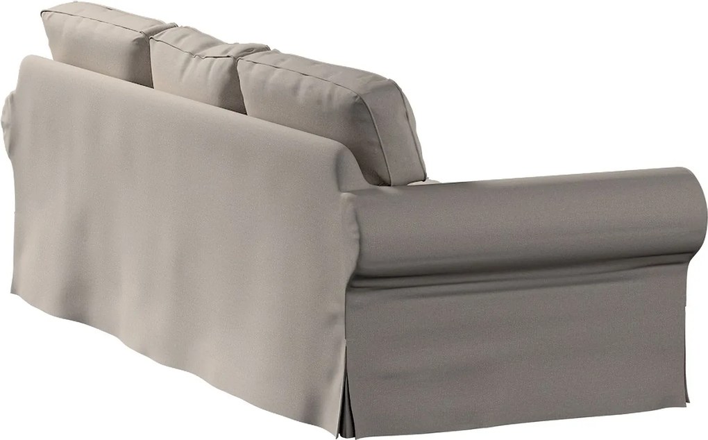 Potah na pohovku IKEA  Ektorp 3-místná, nerozkládací barva šedá látka pletený vzor