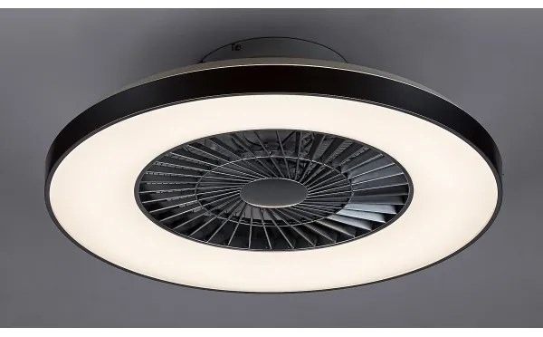 Rabalux - LED Stmívatelné stropní svítidlo s ventilátorem LED/40W/230V + DO