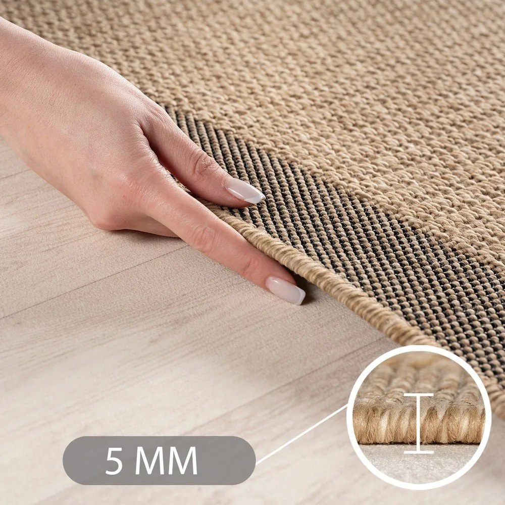 Béžový vnitřní a venkovní koberec 280x370 cm Timber 1402 – Ayyildiz Carpets