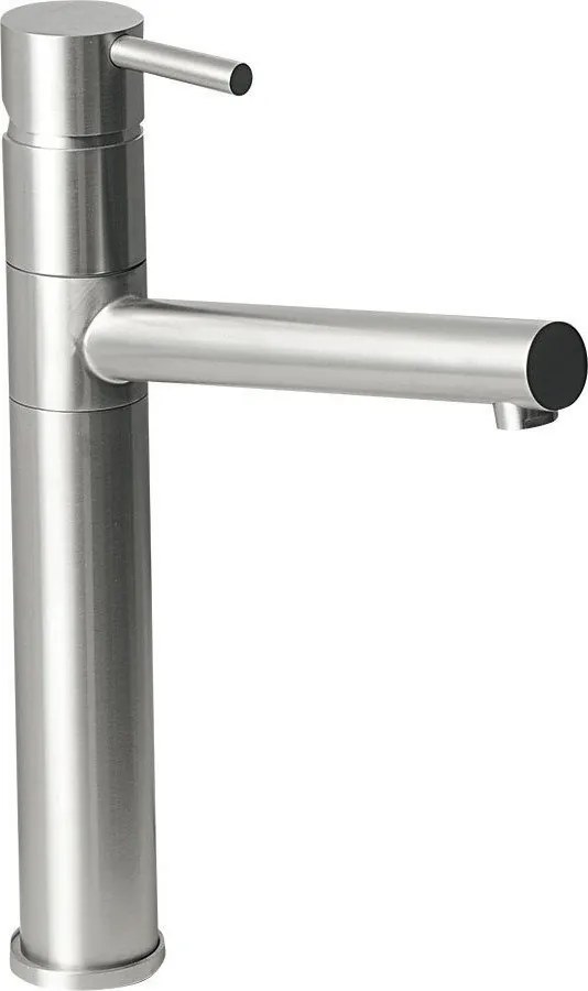 Sapho Sapho, MINIMAL dřezová baterie s rovnou hubicí, nerez, MI016