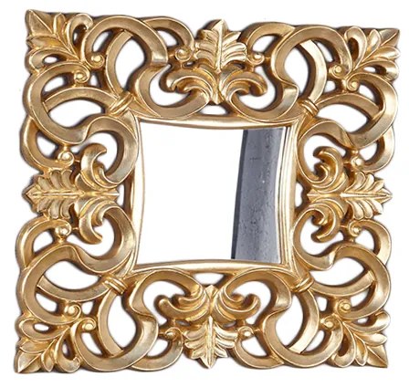 IN Zrcadlo Verona 75cm zlatá antik