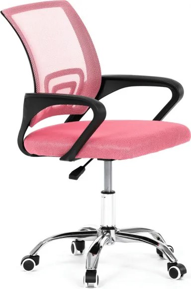 Dětská otočná židle růžová KA-L103 PINK