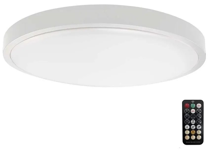 V-Tac LED Koupelnové stropní svítidlo se senzorem LED/18W/230V 3000K IP44 bílá VT1650