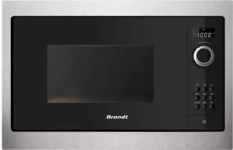Brandt BMS6115X Vestavná mikrovlnná trouba, černá/nerez, záruka 4 roky