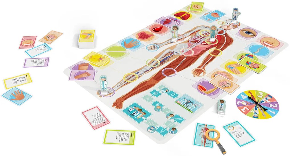 ASMODEE Hra Pojďme se učit: Naše úžasné tělo *SPOLEČENSKÉ HRY* tg60793