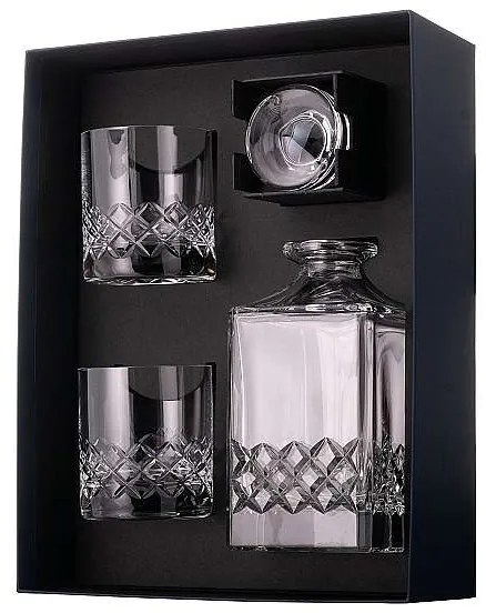 Diamante GROSVENOR whisky set (1+2)