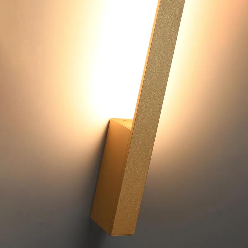 SAPPO M Nástěnné světlo 3000K, zlatá TH.202 - Sollux