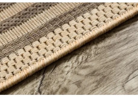 koberec SISAL FLOORLUX 20014 mais / káva velikost 240x330 cm | krásné koberce cz