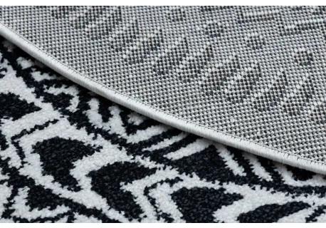 Dywany Luszczow Kulatý koberec FUN Napkin ubrousek - krém Rozměr koberce: 120 cm KRUH