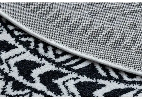 Dywany Luszczow Kulatý koberec FUN Napkin ubrousek - krém Rozměr koberce: 200 cm KRUH