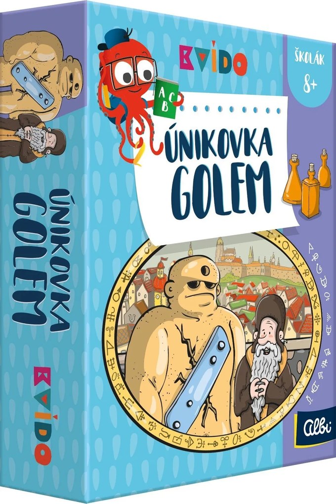 Karetní hra kvído - únikovka golem