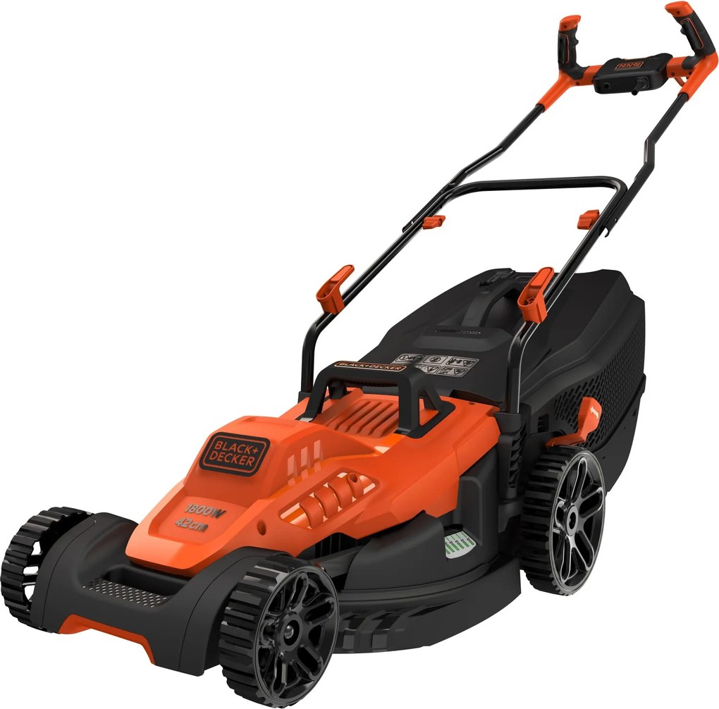 Black+Decker Elektrická sekačka na trávu BEMW481BH-QS