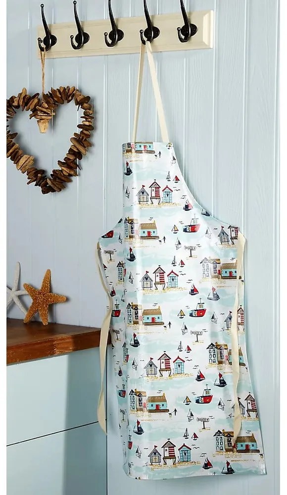 Kuchyňská zástěra s PVC vrstvou Beside the Seaside – Cooksmart ®