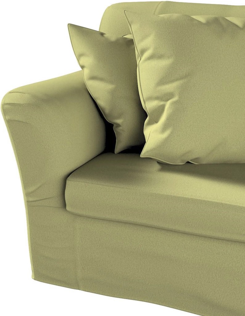 Potah na pohovku IKEA  Tomelilla 2-místná nerozkládací barva zelená látka lesklé, sametová