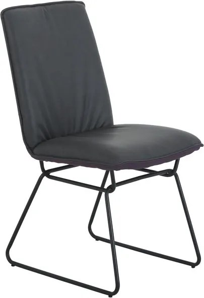 Jídelní židle Henrieta, šedá/fialová