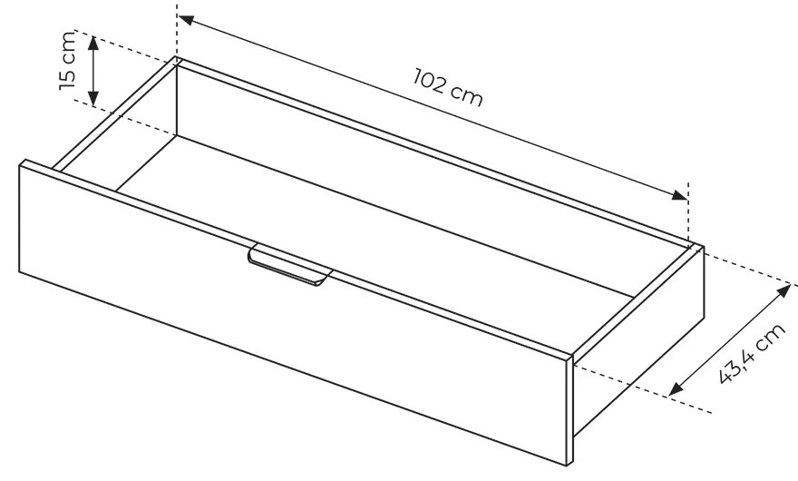 TALLY a | ložnice TALLY B | 4 díly | artisan/antracit