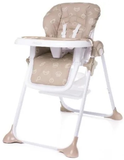 4Baby dětská jídelní židlička DECCO Brown, hnědá