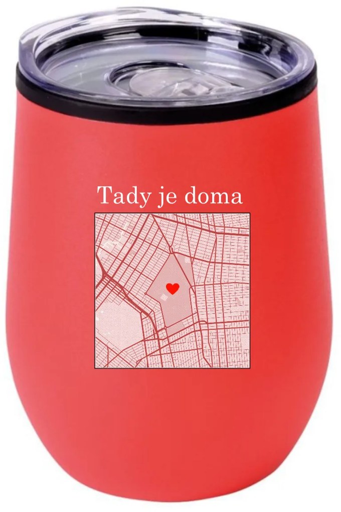 Personalizovaný termohrnek "bowl" s mapou