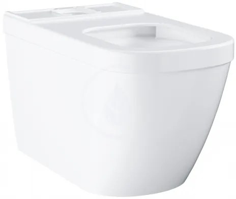 Grohe Euro Ceramic - WC kombi mísa, rimless, Triple Vortex, PureGuard, alpská bílá, 3933800H