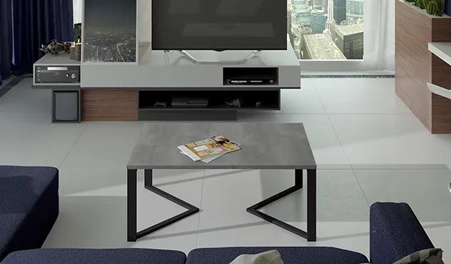 Kvalitní konferenční stolek GALA odstín Beton