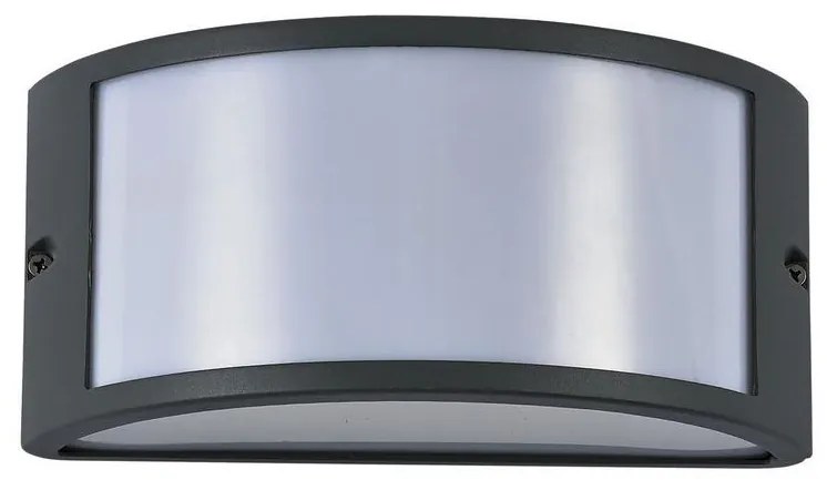 Ideal Lux Ideal Lux - Venkovní nástěnné svítidlo 1xE27/60W/230V antracit IP44 ID092409