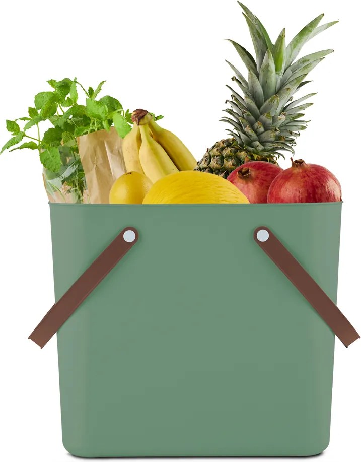 Rotho Taška nákupní, multifunkční, MULTIBAG, zelená, 25l, dl. madla