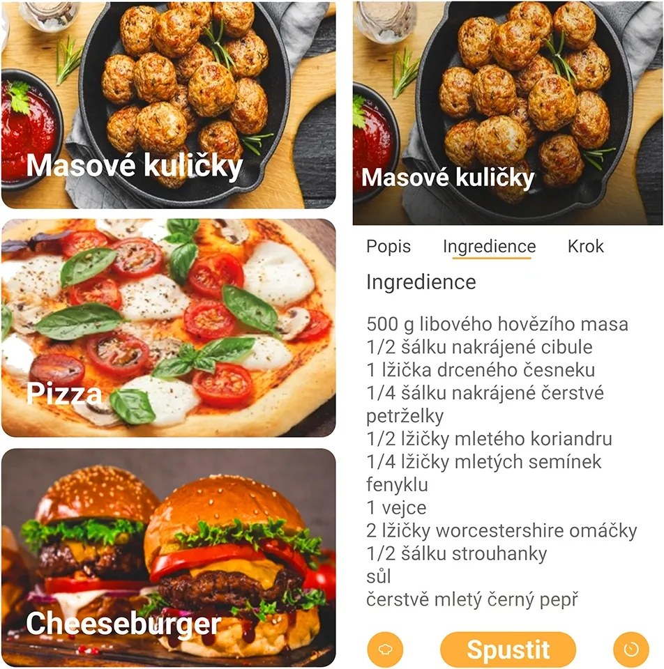 TESLA AirCook & Grill QG800 WiFi - multifunkční digitální horkovzdušná fritéza