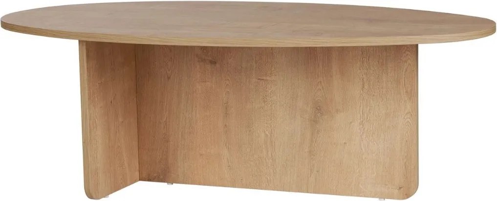 Designový konferenční stolek Wealote 120 cm vzor dub