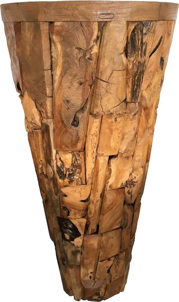 4U design s.r.o. Dřevěná váza 130x60cm