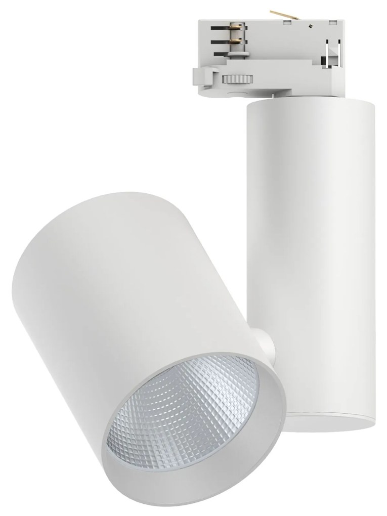 Paulmann 91335 ProRail3 Zeuz, bílý reflektor, 33W LED 3000K 15° stmívatelný, výška 24,1cm