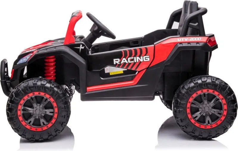 LEAN CARS Elektrické auto na baterie YSA036 červené 4x4