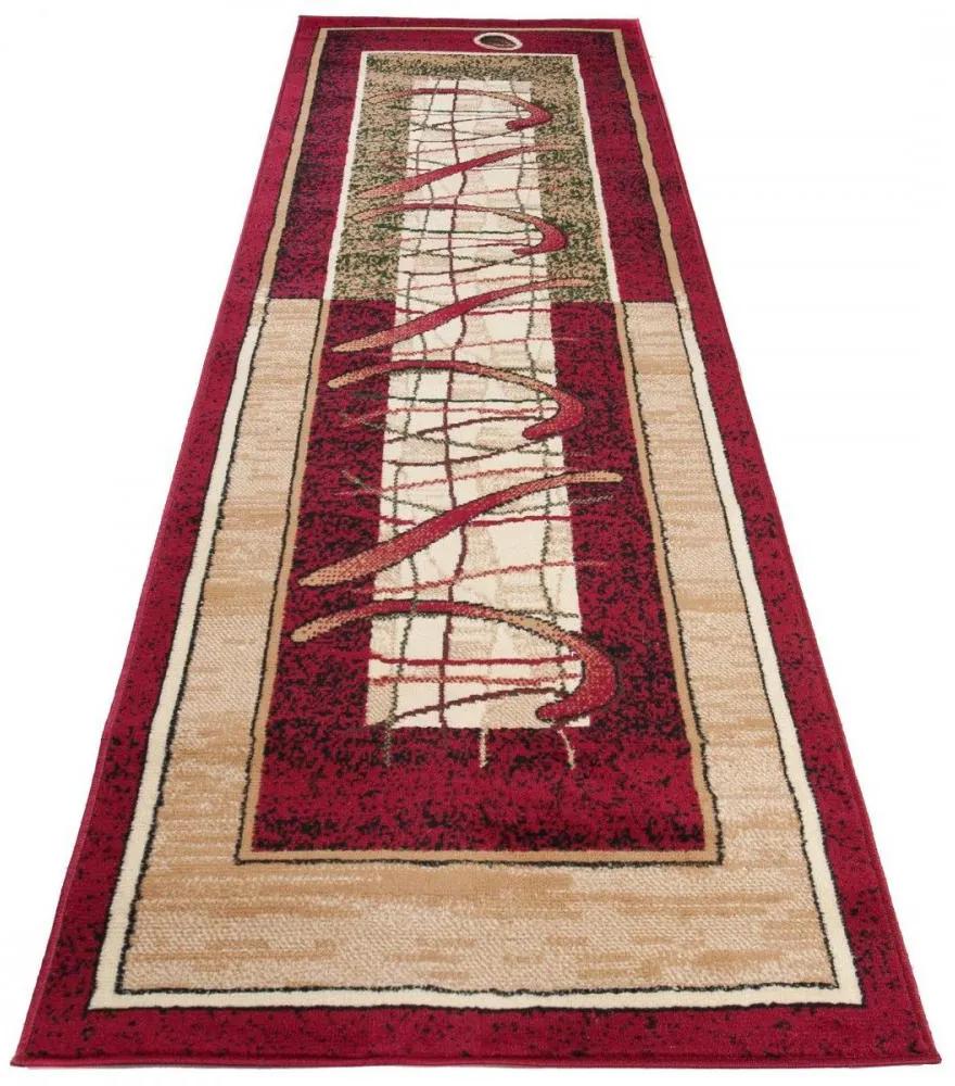 Kusový koberec PP Banan červený atyp 80x300cm