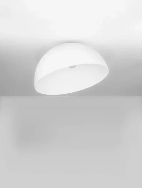 LED bílé designové stropní svítidlo Gea