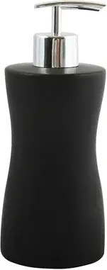 MSV PALMA dávkovač mýdla černý / keramika / 420 ml